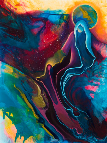 Womb of Light — Creation and the Feminine Source – DarcyLeeArt